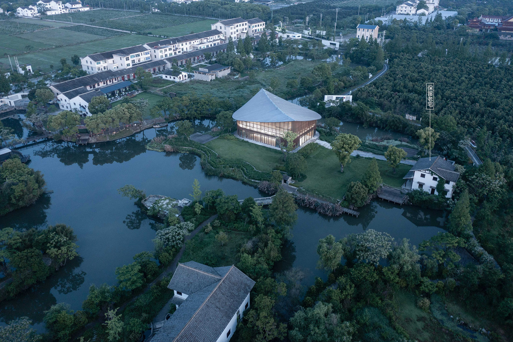 Clover Auditorium, China by Hangzhou Yuanshe Architectural Landscape ...