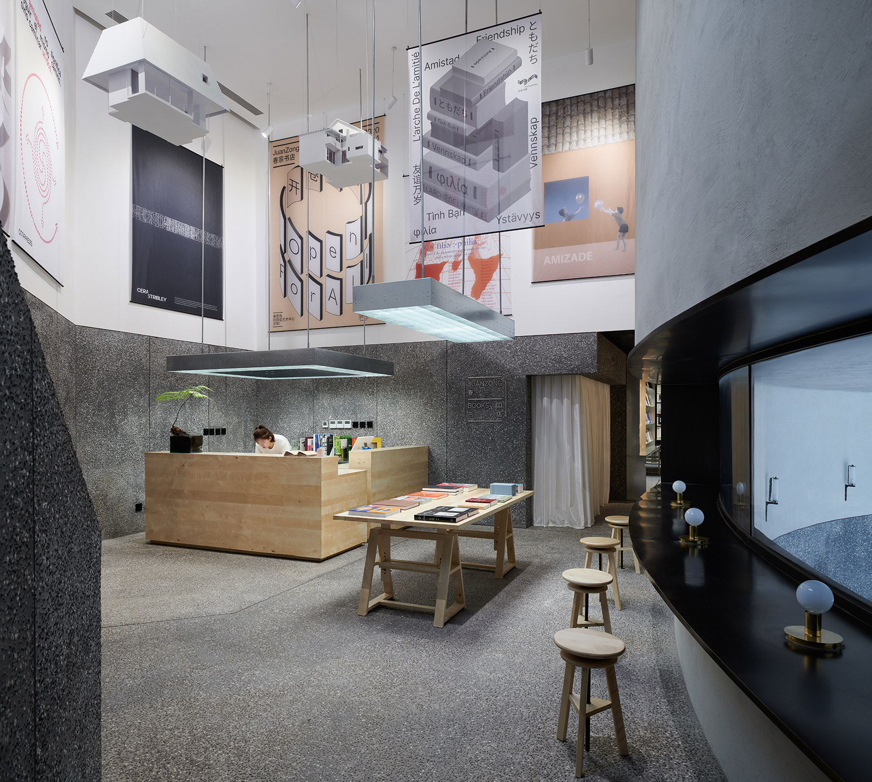 Juanzong Books and Eureka! Touring Library at Aranya, China by genarchitects - 谷德设计网