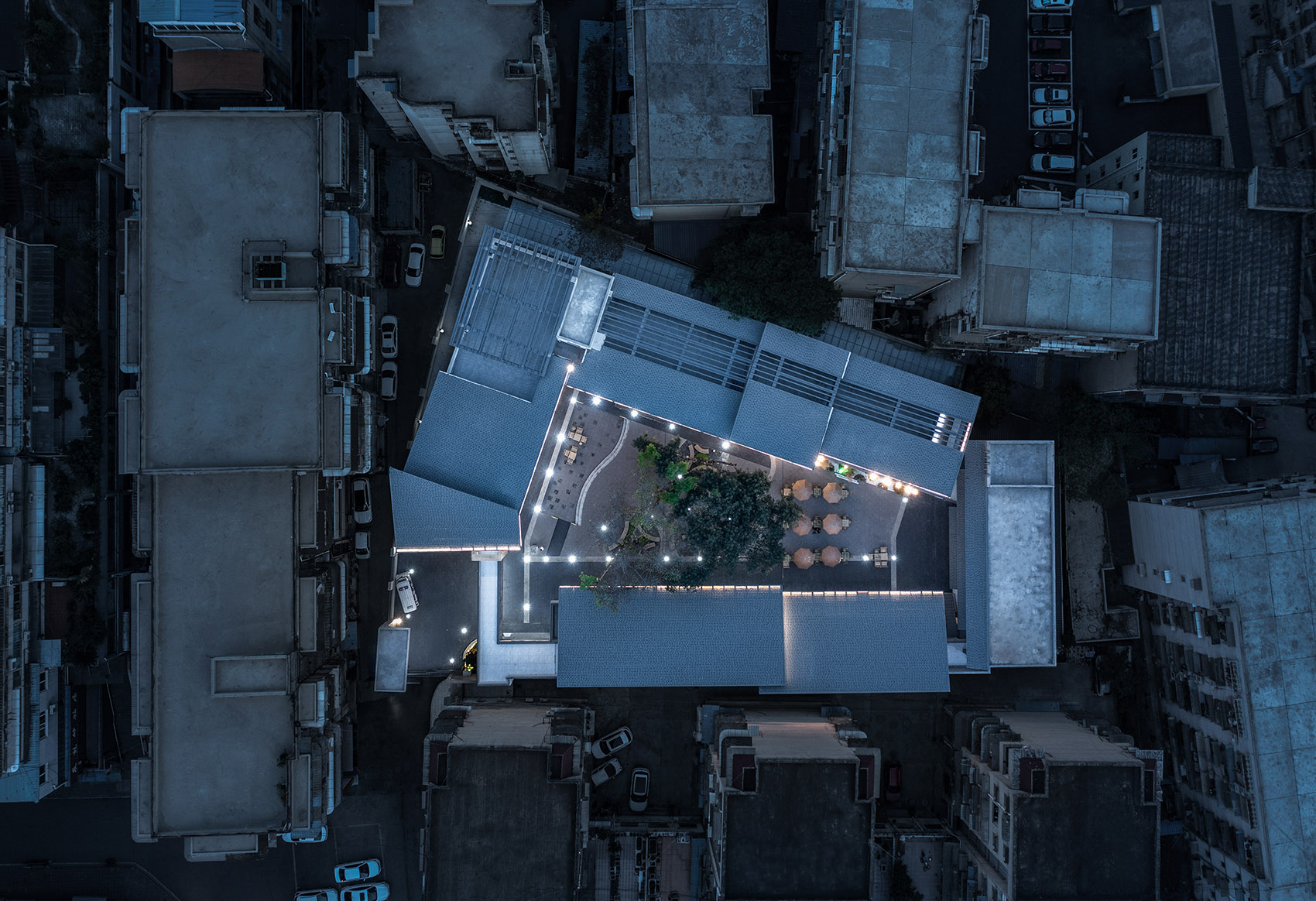 Deyang Shaanxi Guild Hall Community Center, China by AUP Architects - 谷德设计网