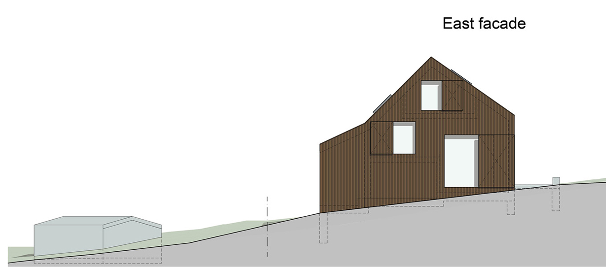 Residential barn in a hamlet zone by BE ARCHITEKTUR GMBH, Boris Egli dipl. Architekt FH REG A ...