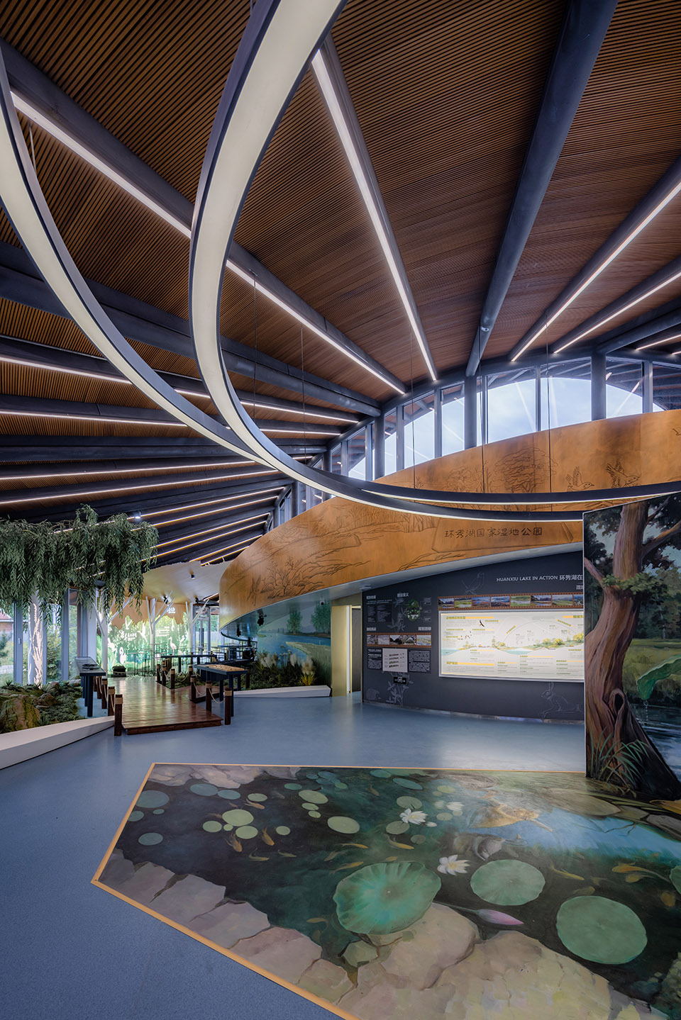 Huanxiu Lake Science Popularization and Education Center design, China ...