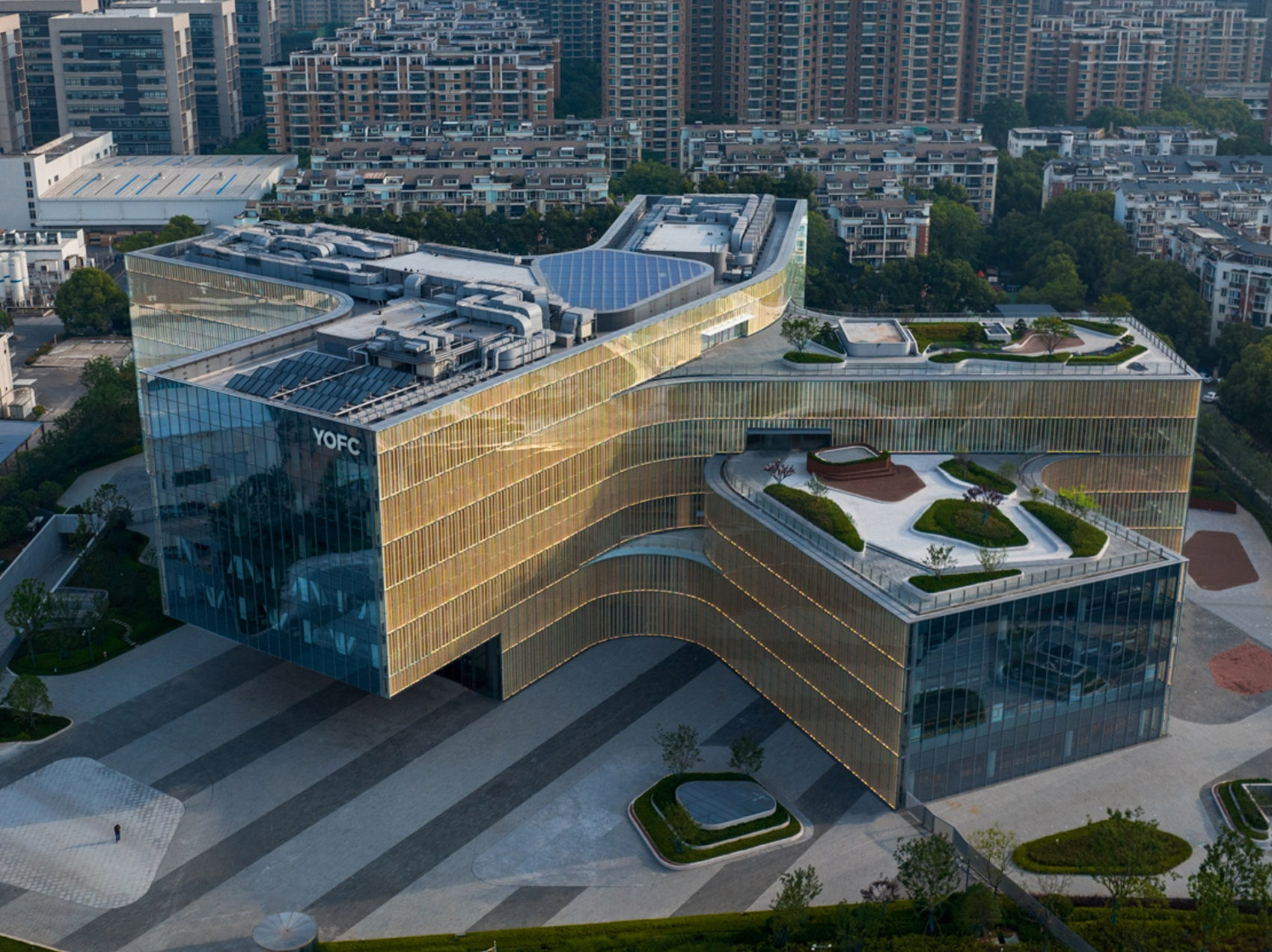 YOFC’s Headquarters by Gensler - 谷德设计网