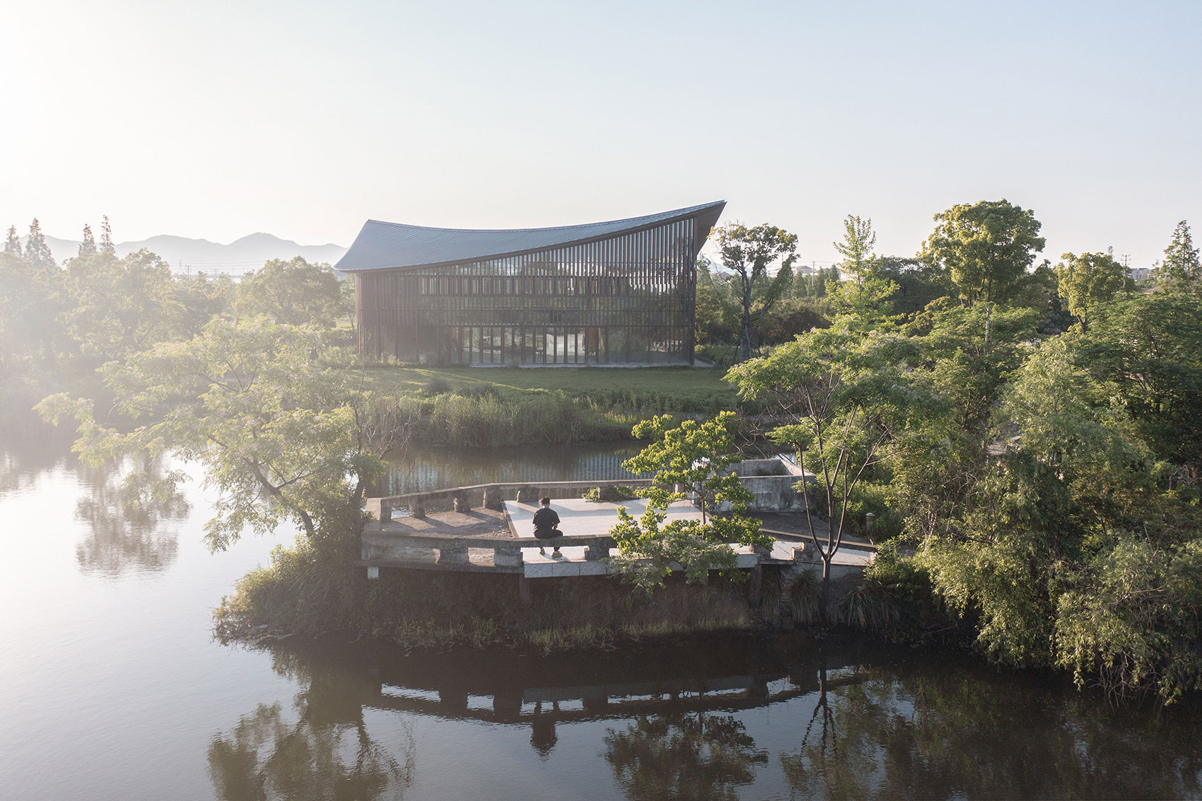 Clover Auditorium, China by Hangzhou Yuanshe Architectural Landscape ...