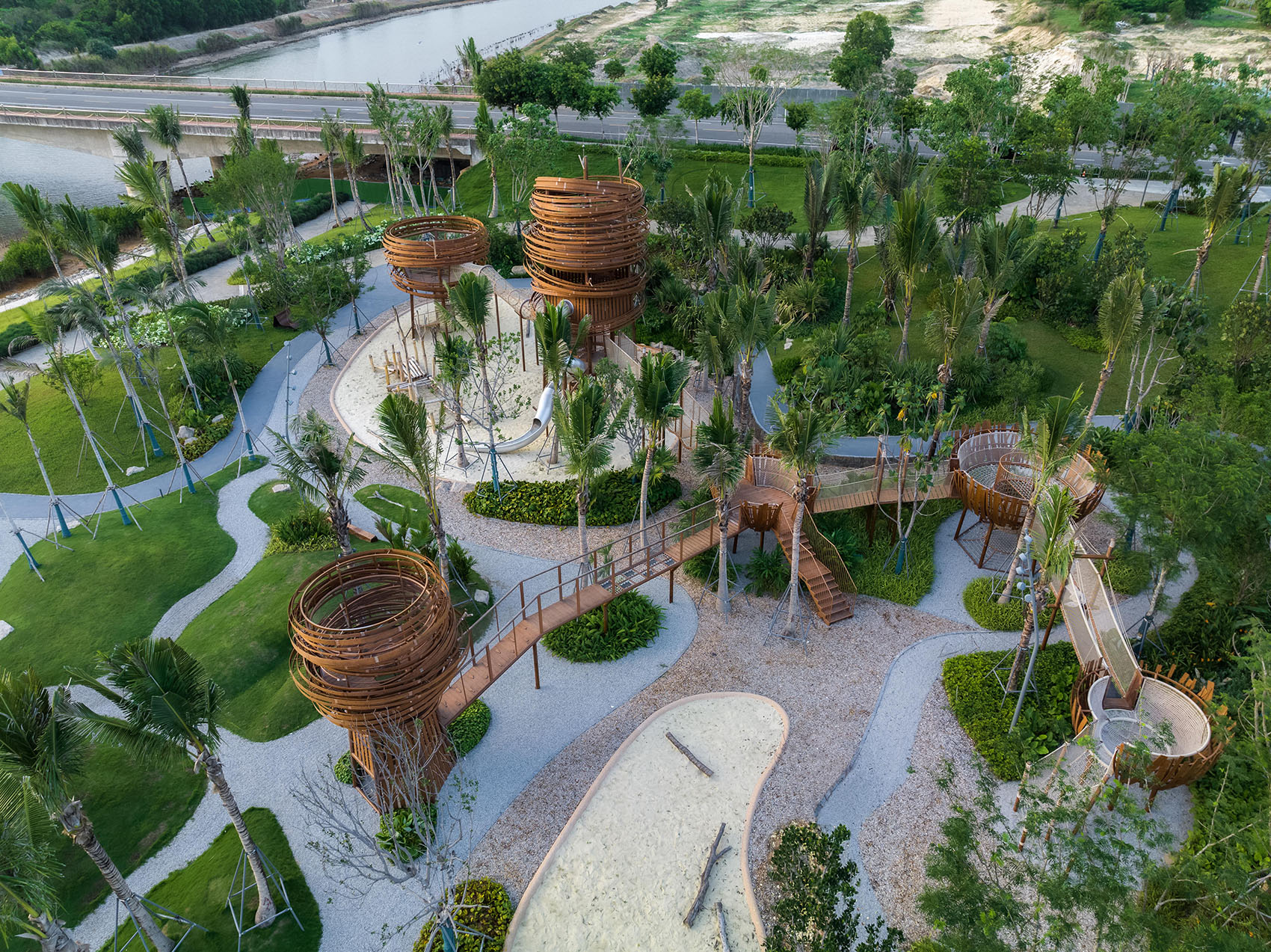 Sanya Haitang River Nature Discovery Park by antao AHA & AECOM - 谷德设计网