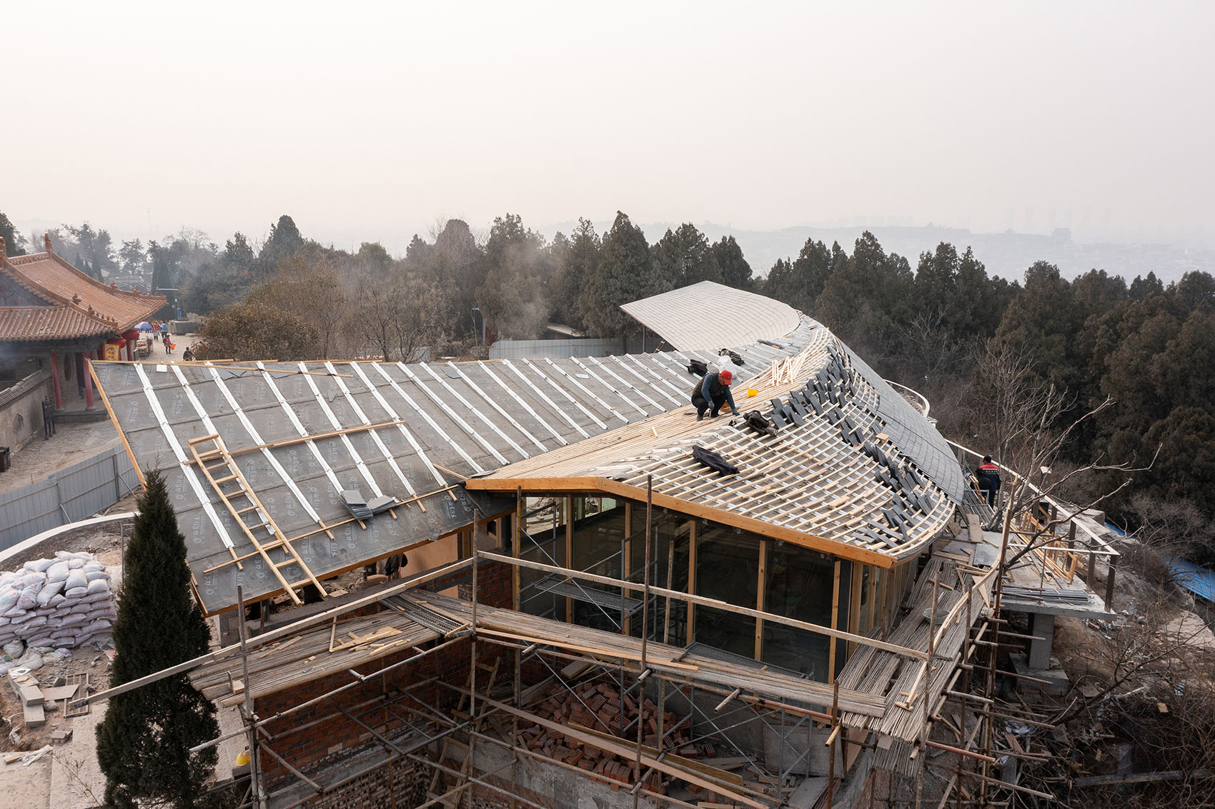 Dapi Mountain Pavilion by Galaxy Arch - 谷德设计网