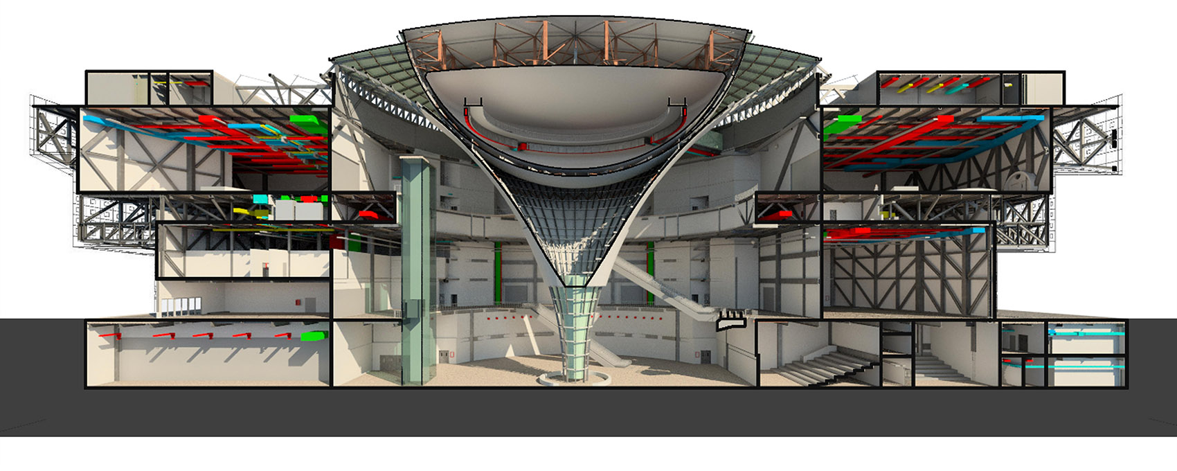 Hubei Science and Technology Museum by CSADI - 谷德设计网