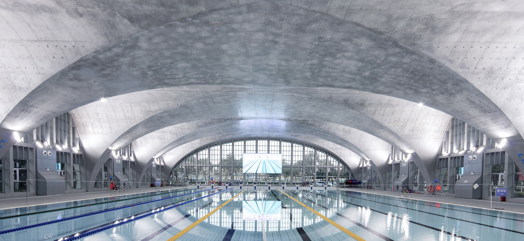 Natatorium of Southeast University by Zhou Qi Studio, Architects and ...