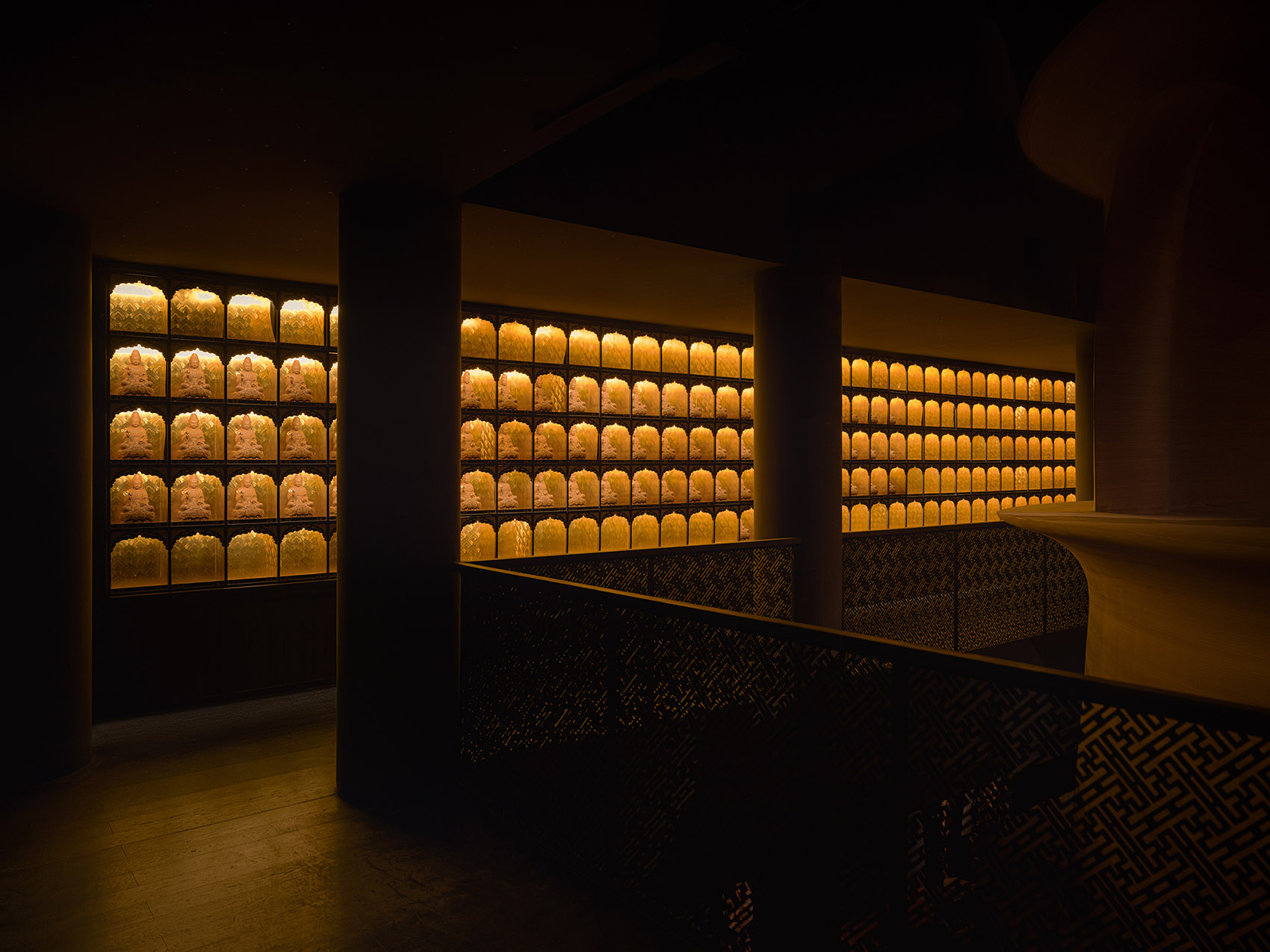 Zushan·Ji Xin Monastery·Wood Buddha Statue Museum by Archstudio - 谷德设计网