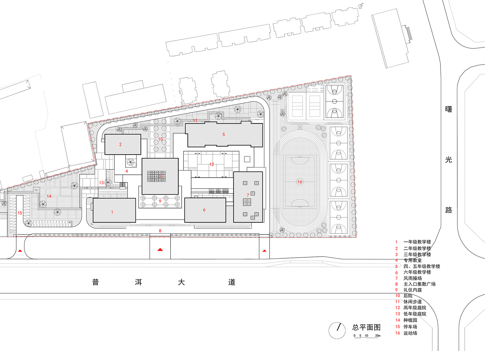 A paradise – The First light Campus of the Second Primary School in Simao District, Pu’er City ...