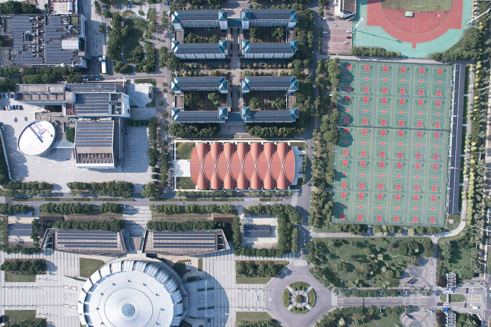 Natatorium of Southeast University by Zhou Qi Studio, Architects and ...