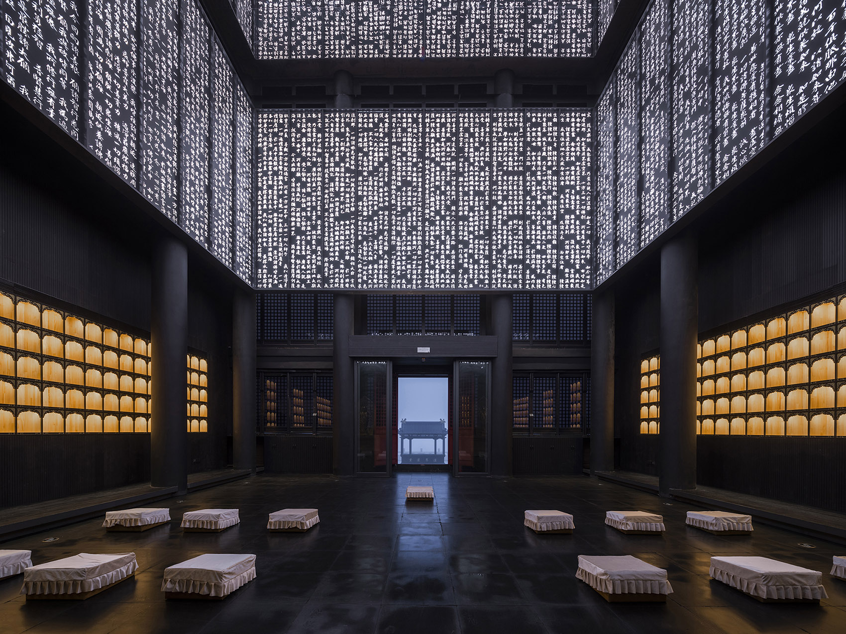 Zushan·Ji Xin Monastery·Wood Buddha Statue Museum by Archstudio - 谷德设计网