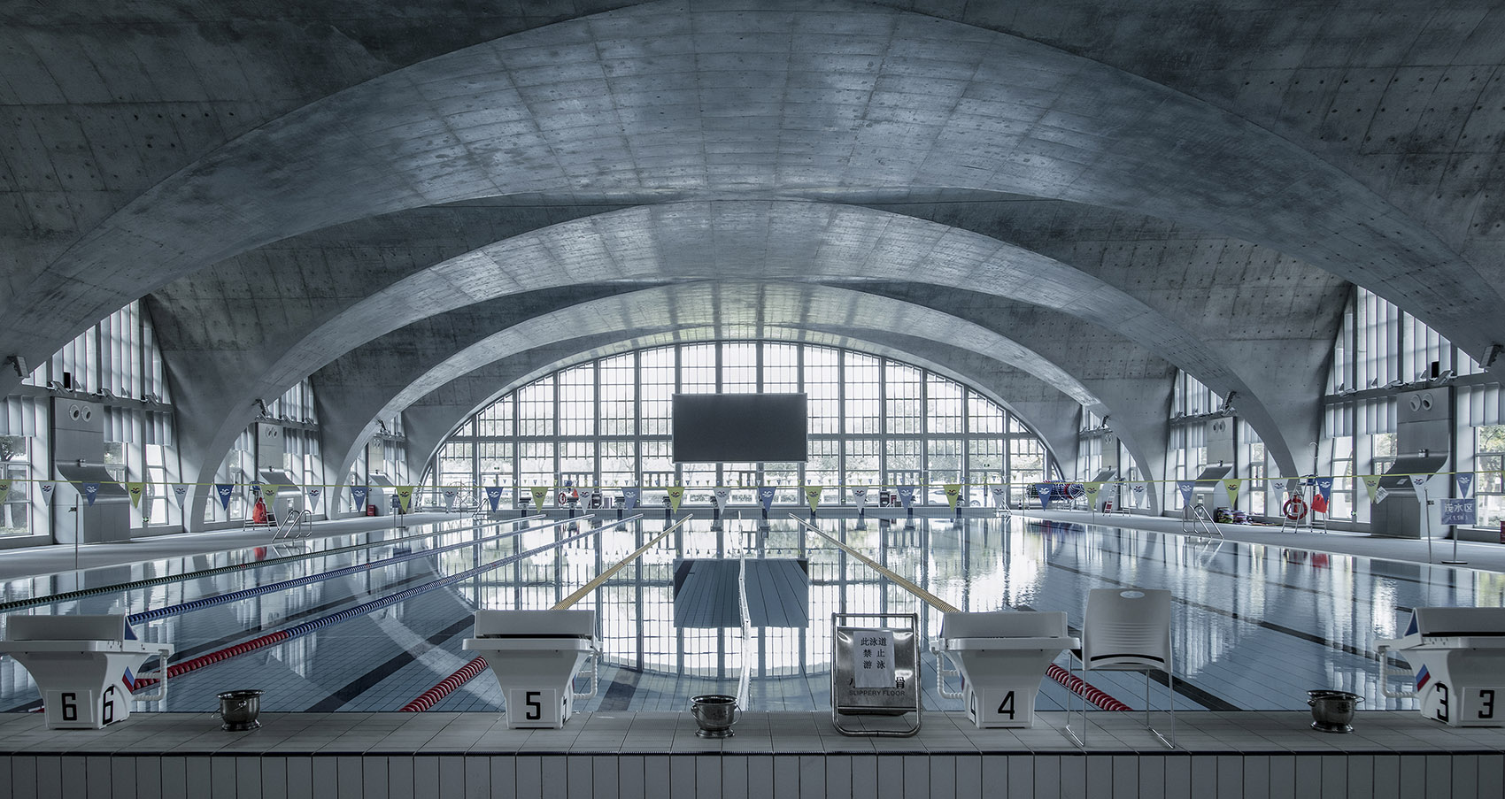 Natatorium of Southeast University by Zhou Qi Studio, Architects and ...