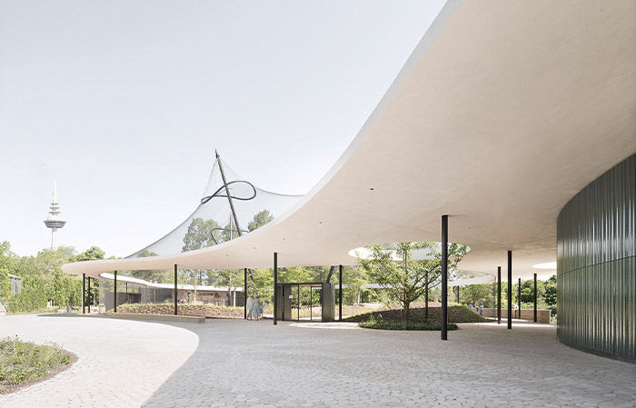 Green experience center in Luisenpark by Bez + Kock Architekten BDA - 谷德设计网