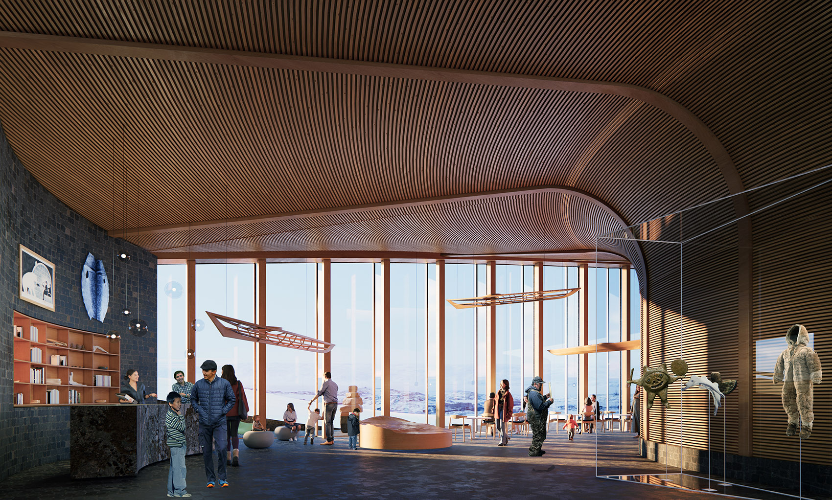 Nunavut Inuit Heritage Centre by Dorte Mandrup - 谷德设计网