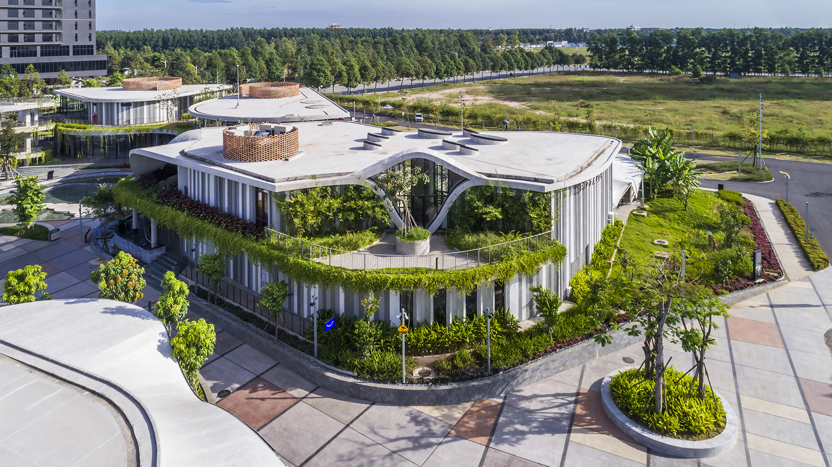 Eco-cycle Pavillion by Takashi Niwa Architects - 谷德设计网