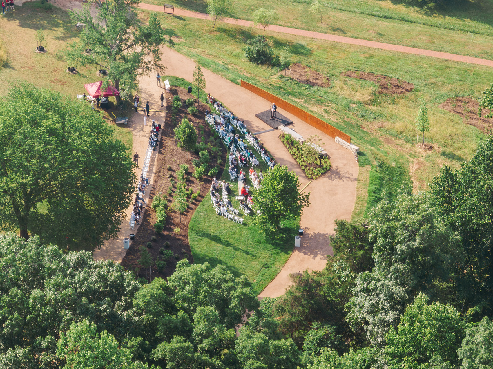 Contemplative Site at Monticello by HGA + Nelson Byrd Woltz Landscape ...