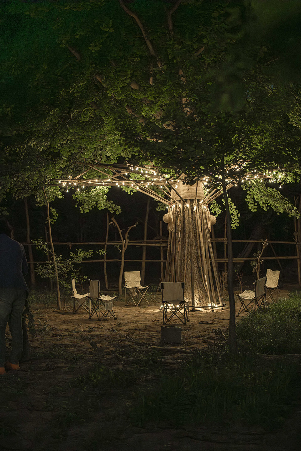 Bamboo Installation “Tree of Life” by UK Studio - 谷德设计网