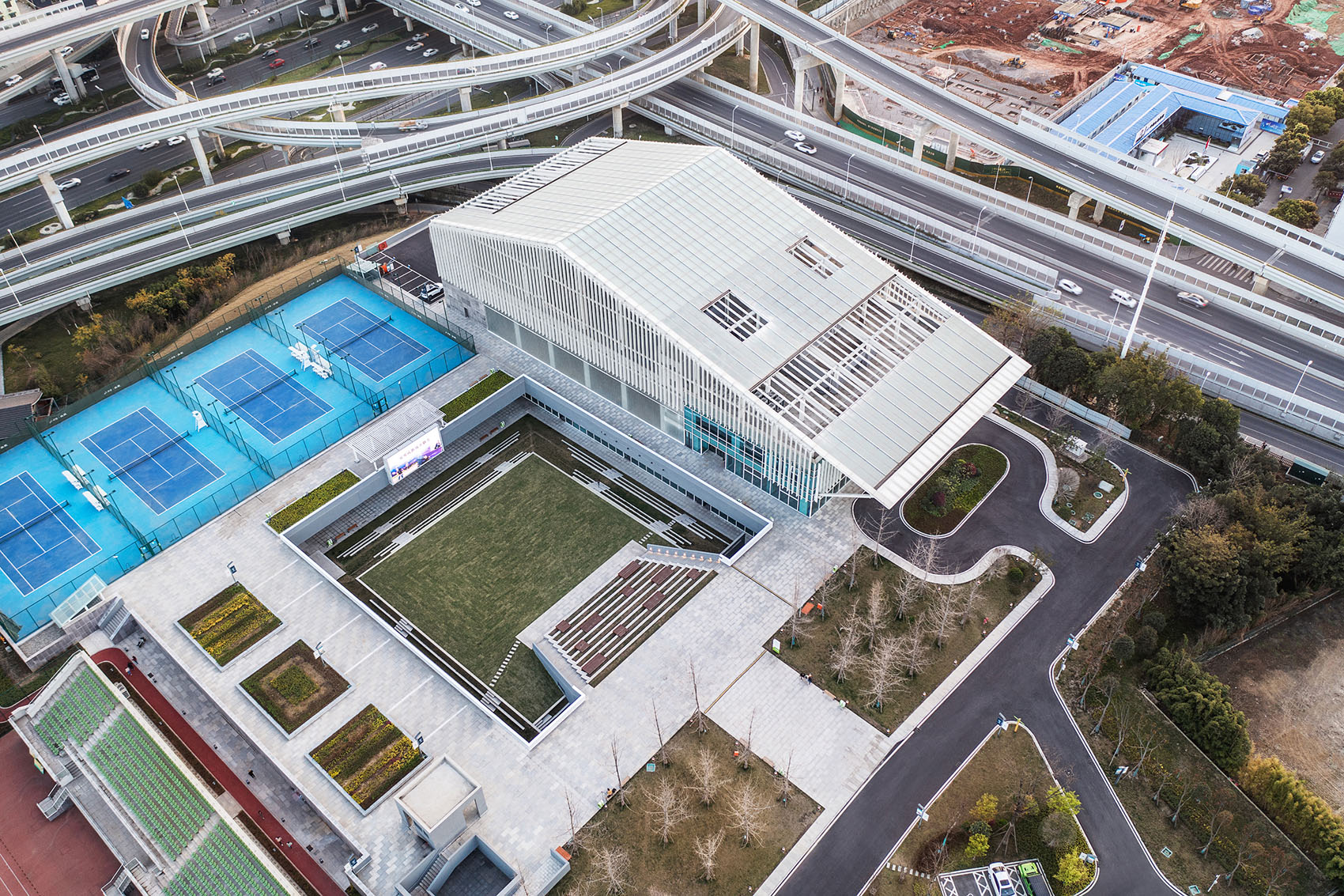 Jinjiang Urban Sports Park by Cendes Design - 谷德设计网