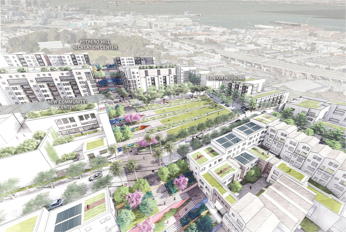 2022 ASLA URBAN DESIGN AWARD OF EXCELLENCE: HOPE SF: Rebuild Potrero ...