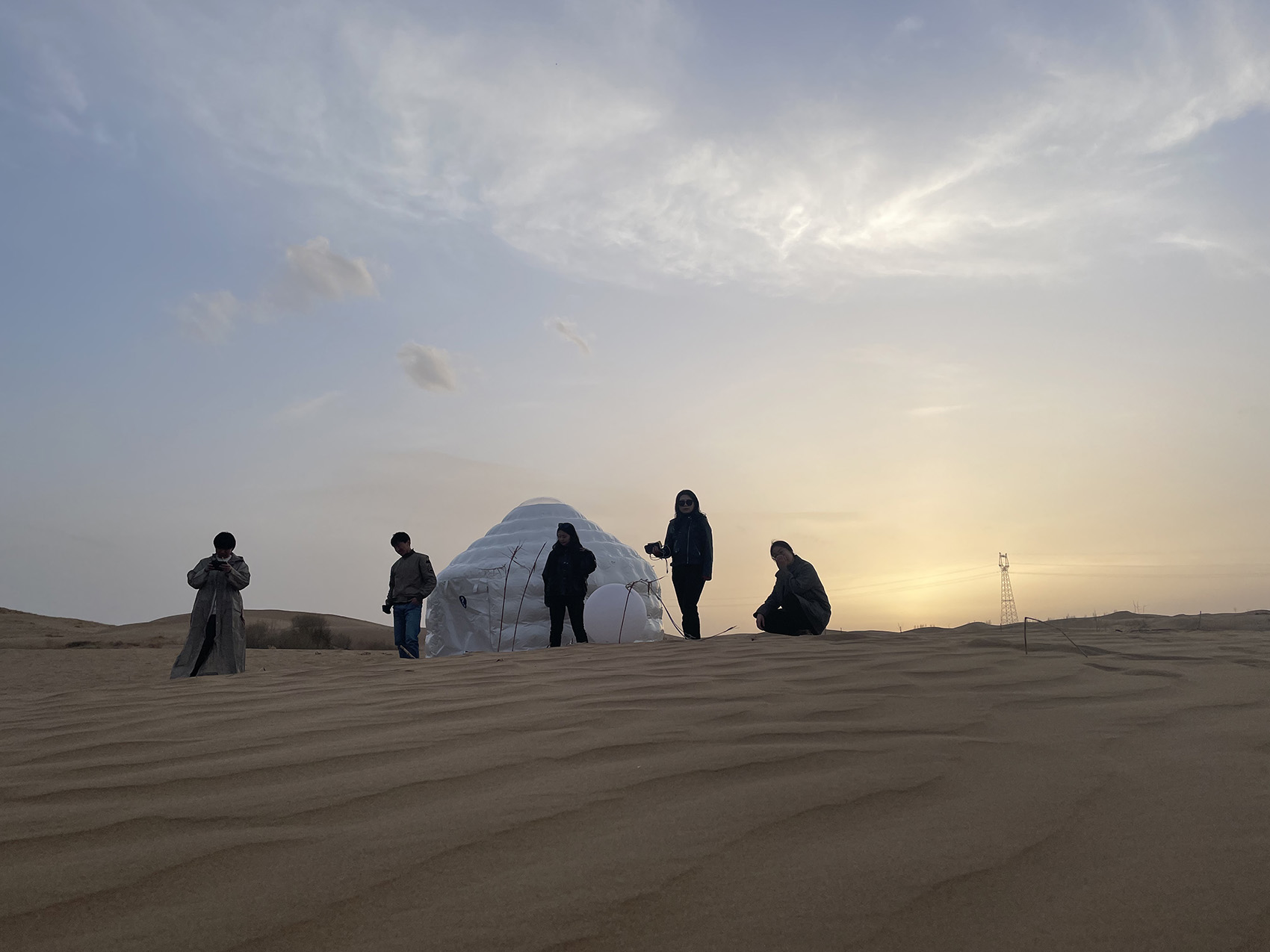 Air Ger, Inflatable MongolianYurt by Ger Atelier - 谷德设计网