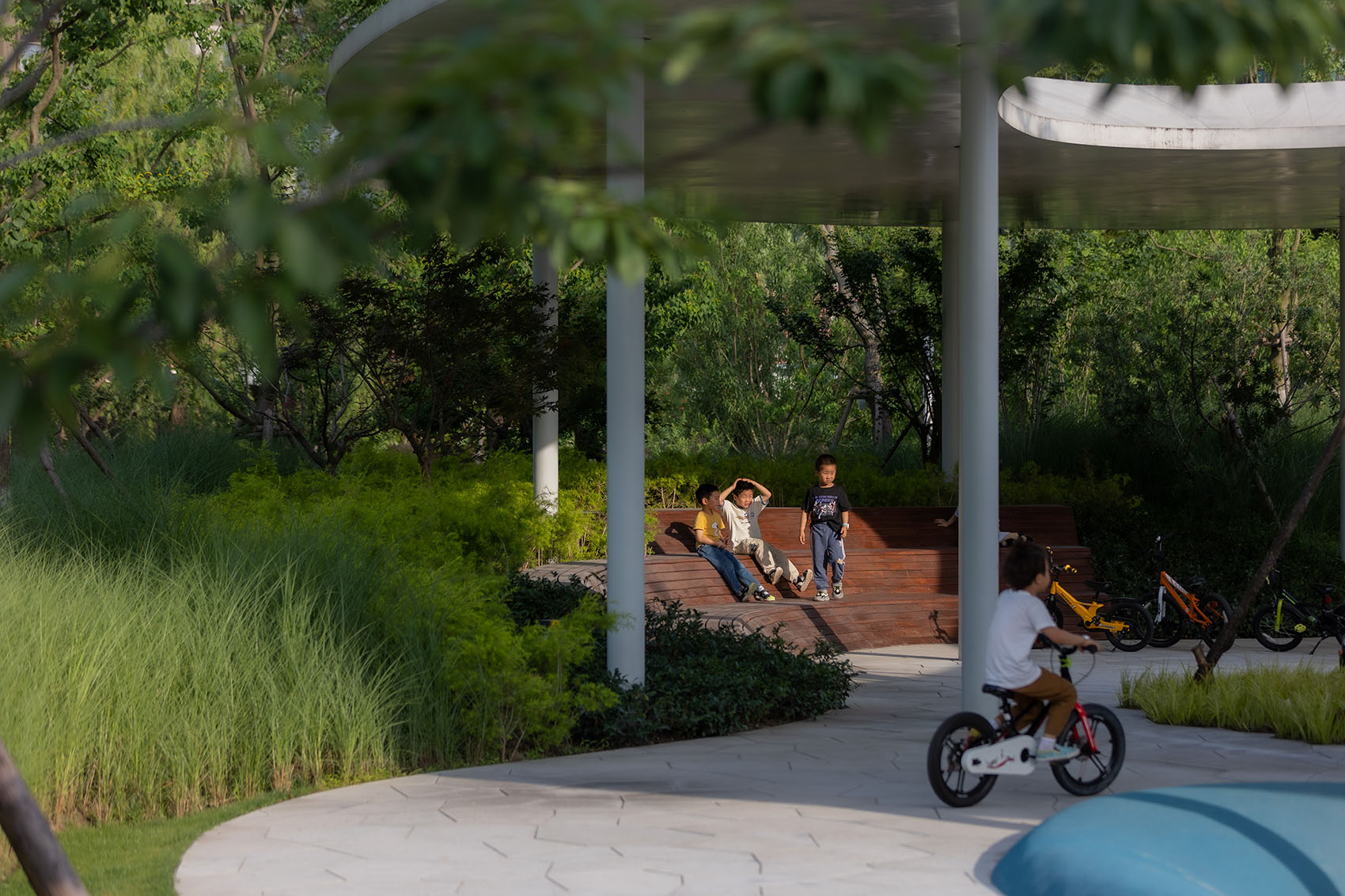 Sino-Singapore Nanjing Eco High-Tech Island Pocket Park Plan - 谷德设计网