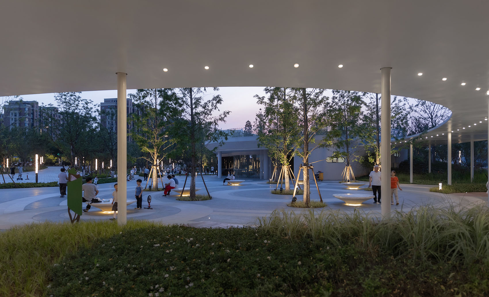 Sino-Singapore Nanjing Eco High-Tech Island Pocket Park Plan - 谷德设计网