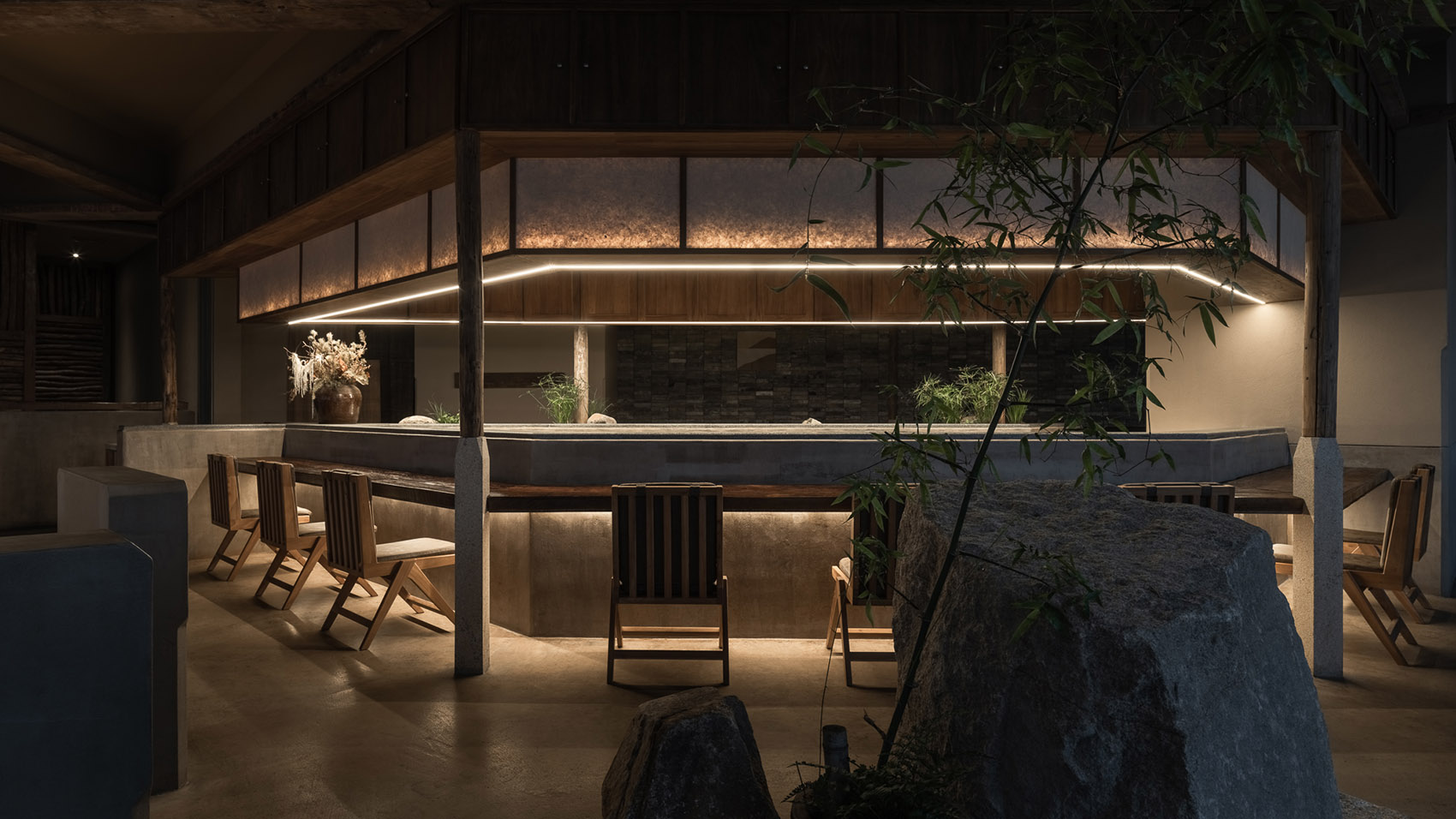 YUANGU YUNJING Restaurant (Shenzhen MixC) by Wuzhi Design - 谷德设计网