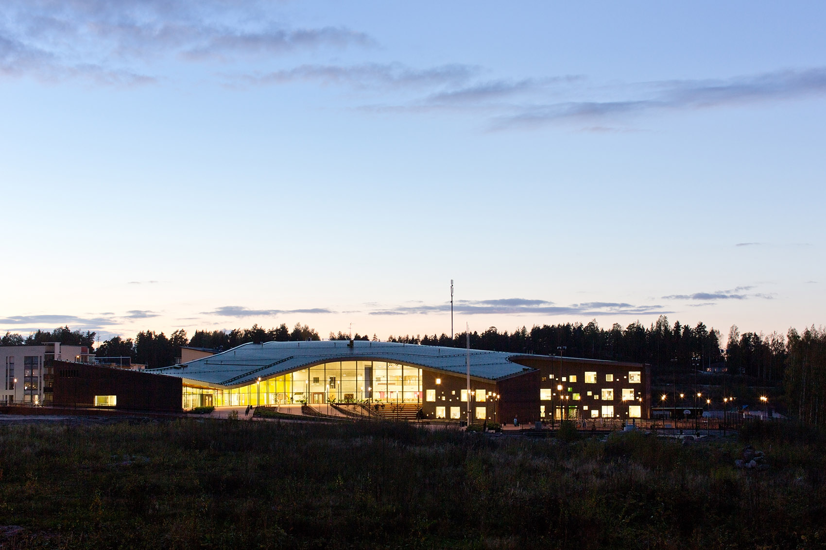 Saunalahti comprehensive school by Verstas Architects - 谷德设计网