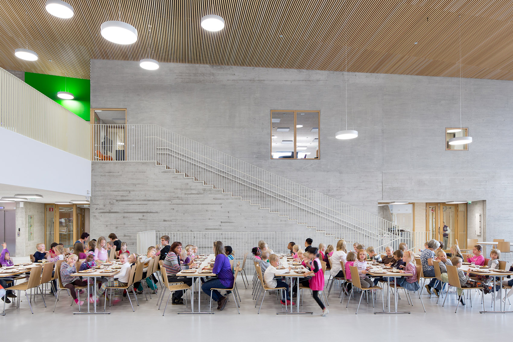 Saunalahti comprehensive school by Verstas Architects - 谷德设计网