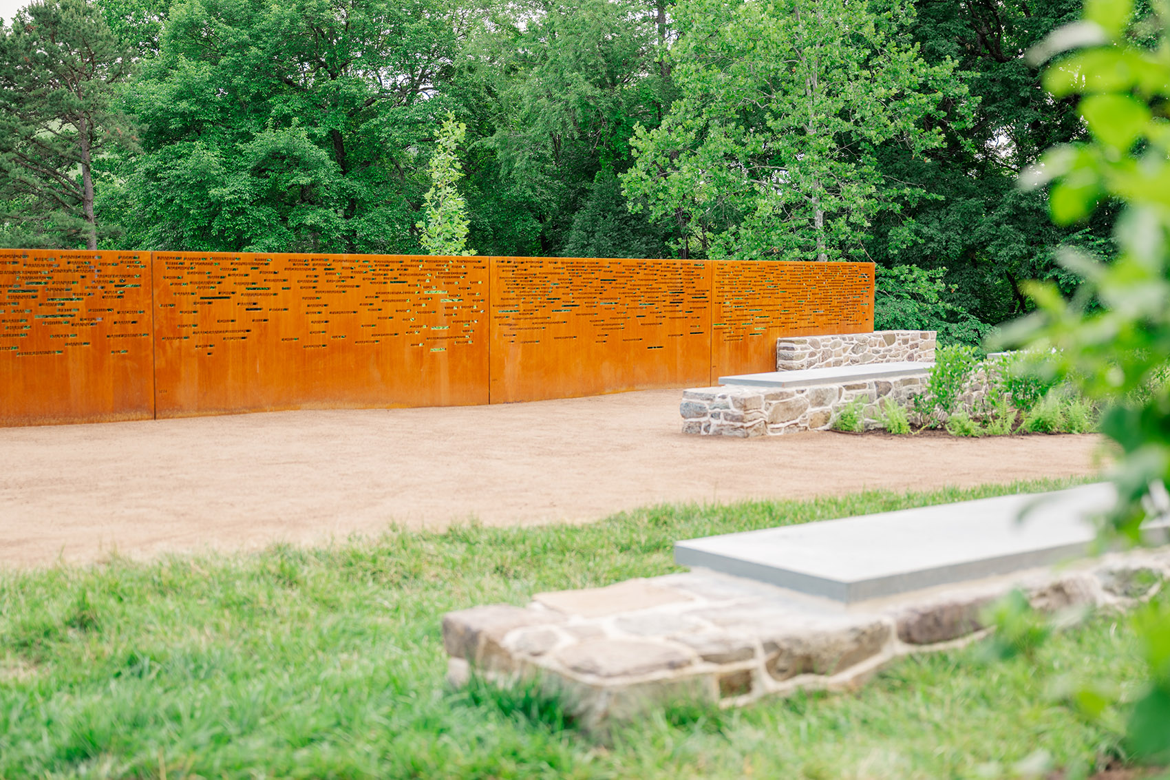 Contemplative Site at Monticello by HGA + Nelson Byrd Woltz Landscape ...
