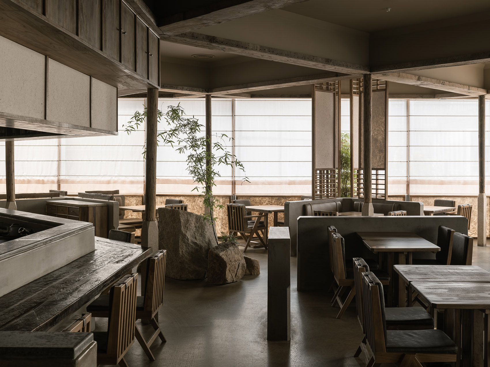 YUANGU YUNJING Restaurant (Shenzhen MixC) by Wuzhi Design - 谷德设计网