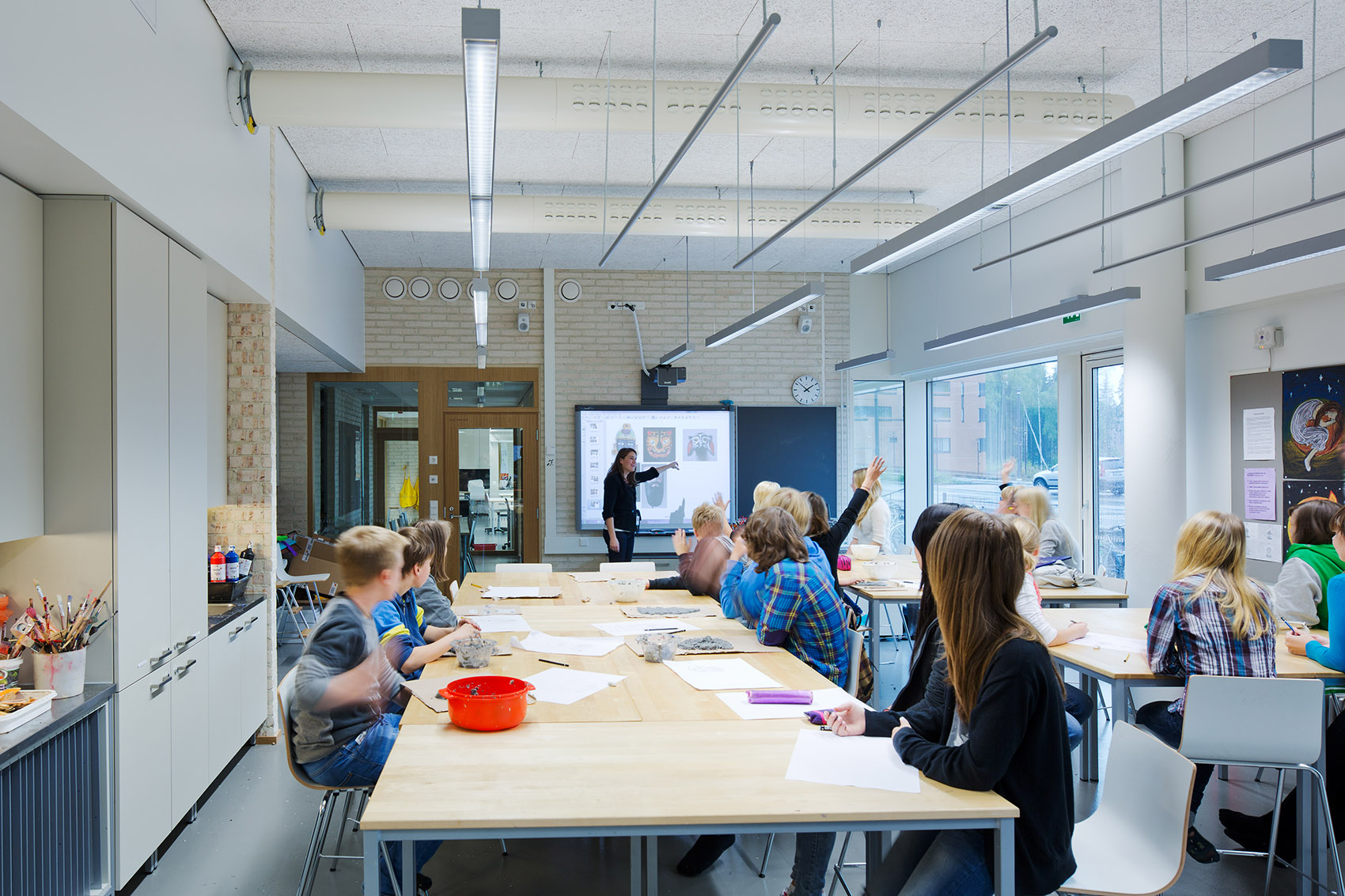 Saunalahti comprehensive school by Verstas Architects - 谷德设计网