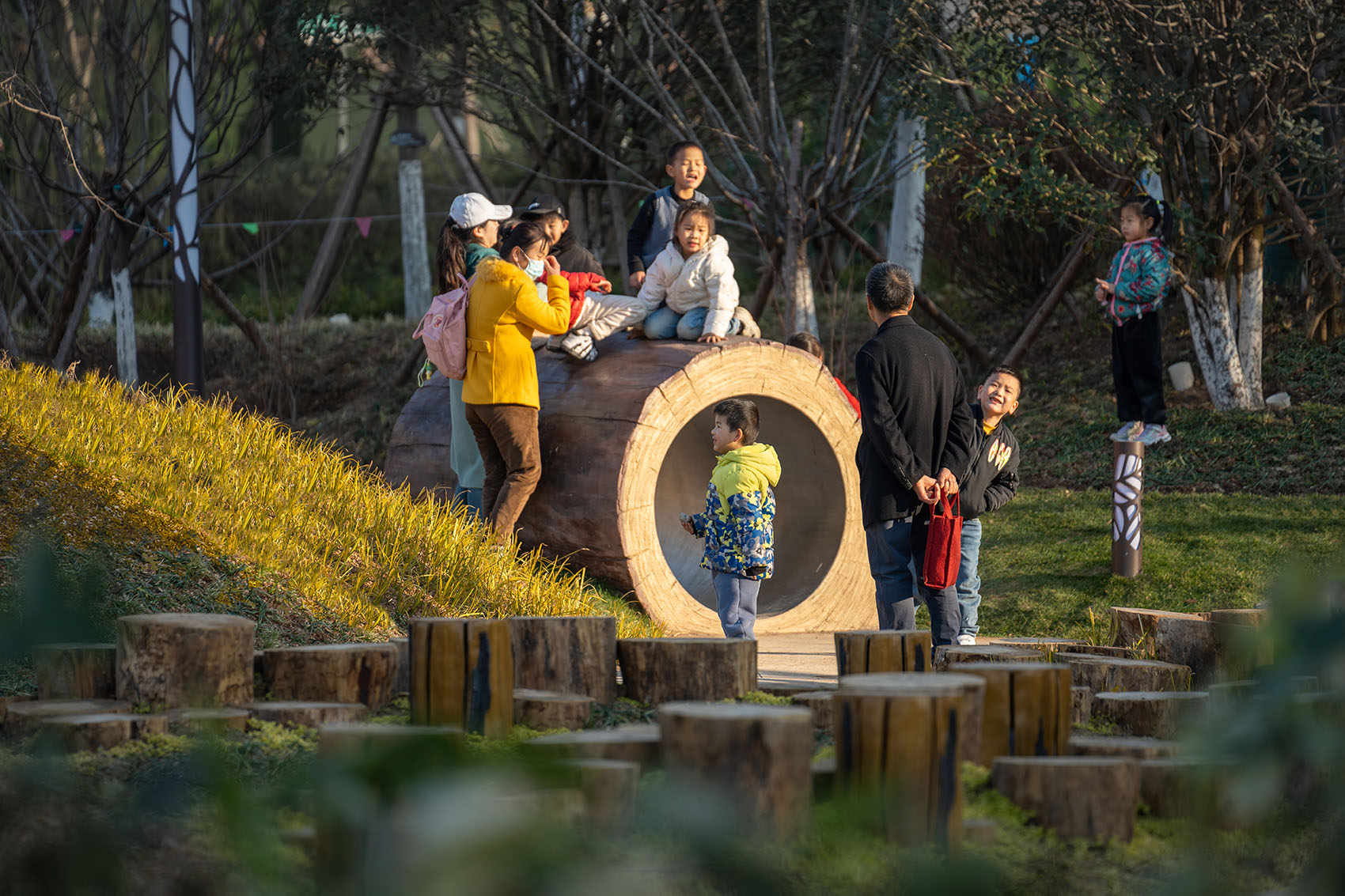 Sino-Singapore Nanjing Eco High-Tech Island Pocket Park Plan - 谷德设计网