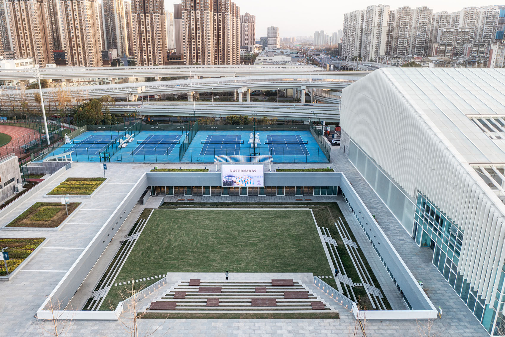 Jinjiang Urban Sports Park by Cendes Design - 谷德设计网