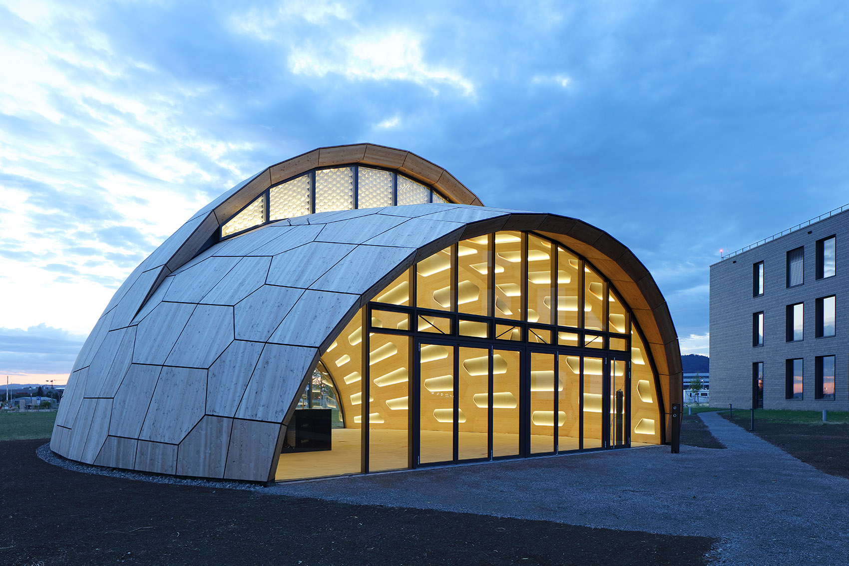 livMatS Biomimetic Shell by IntCDC + livMatS - 谷德设计网