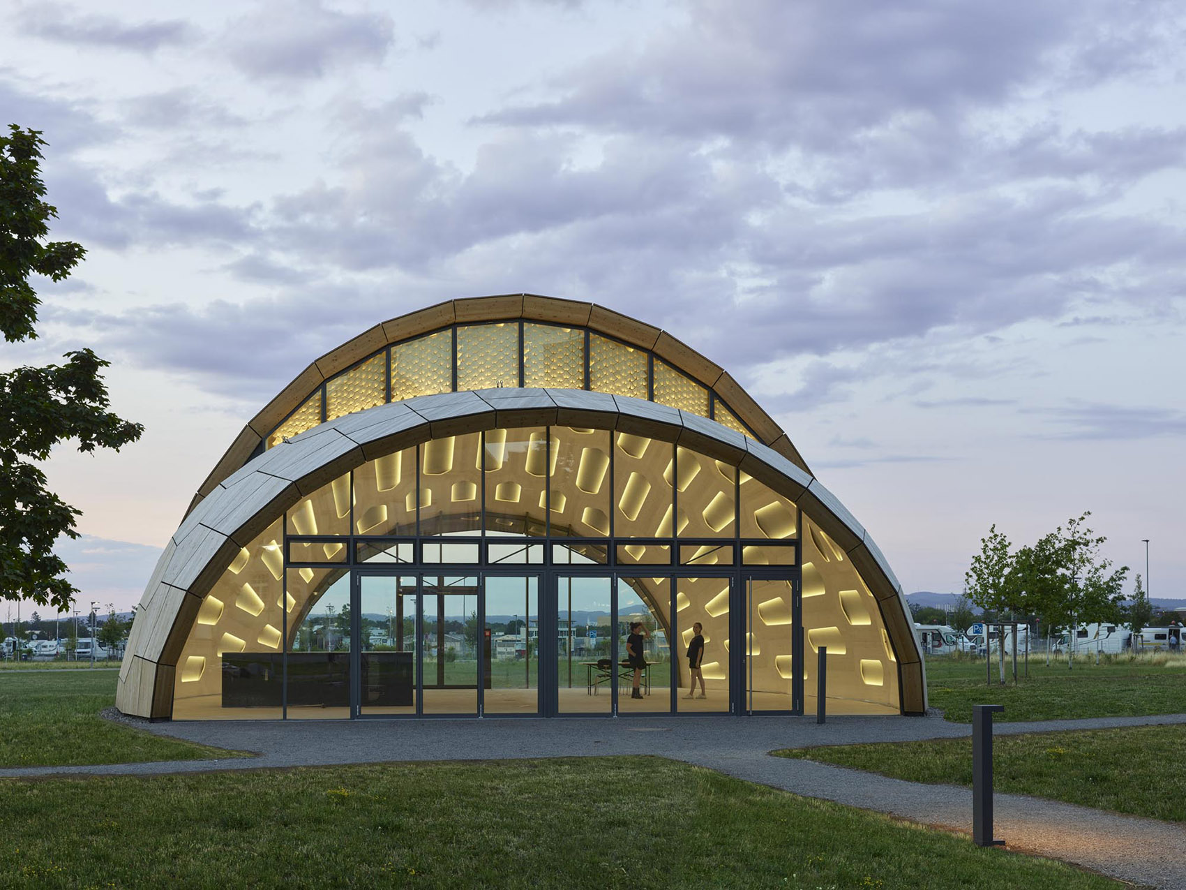 livMatS Biomimetic Shell by IntCDC + livMatS - 谷德设计网