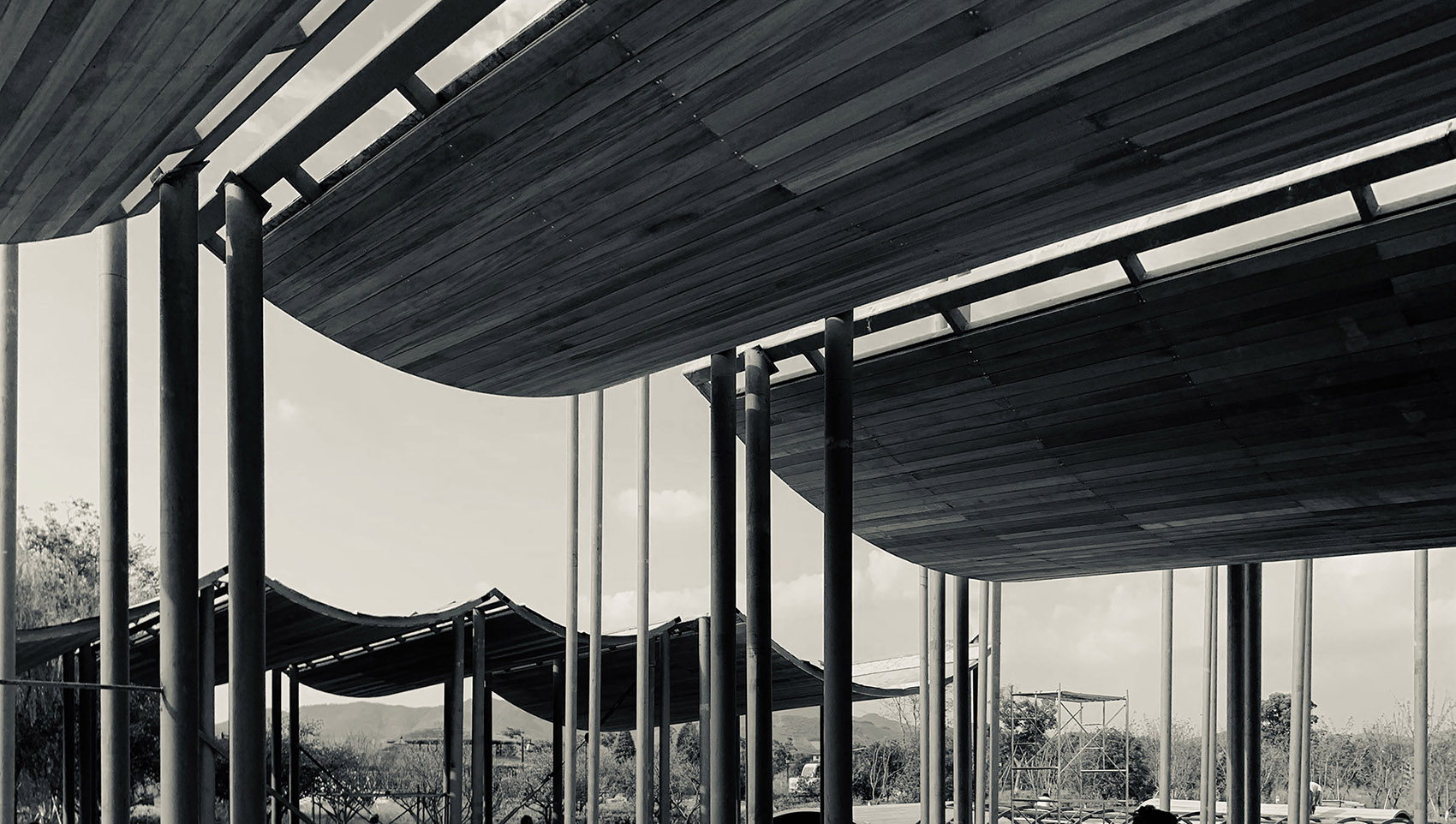 Jingshan Flower Sea Tent Pavilion by Zhejiang A&F University Landscape ...