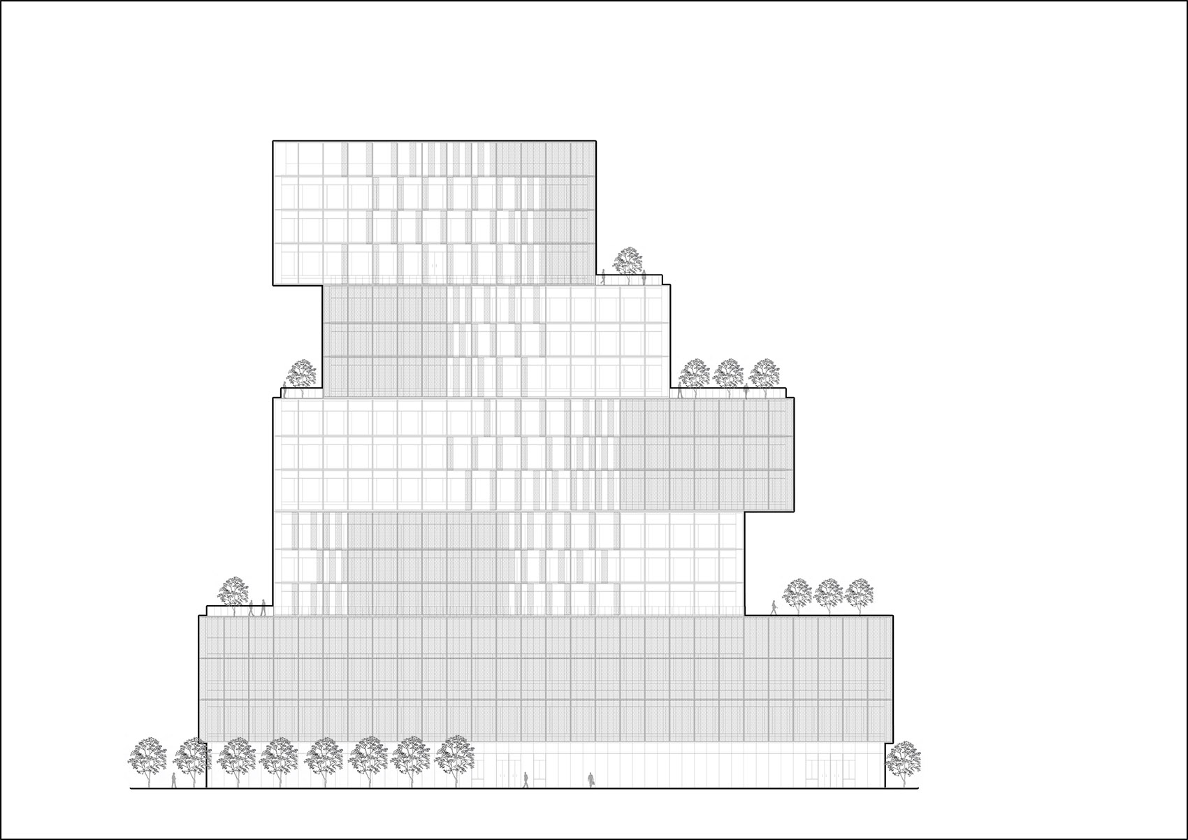 Modular Garden – Smart New World Innovation Center by gad - 谷德设计网