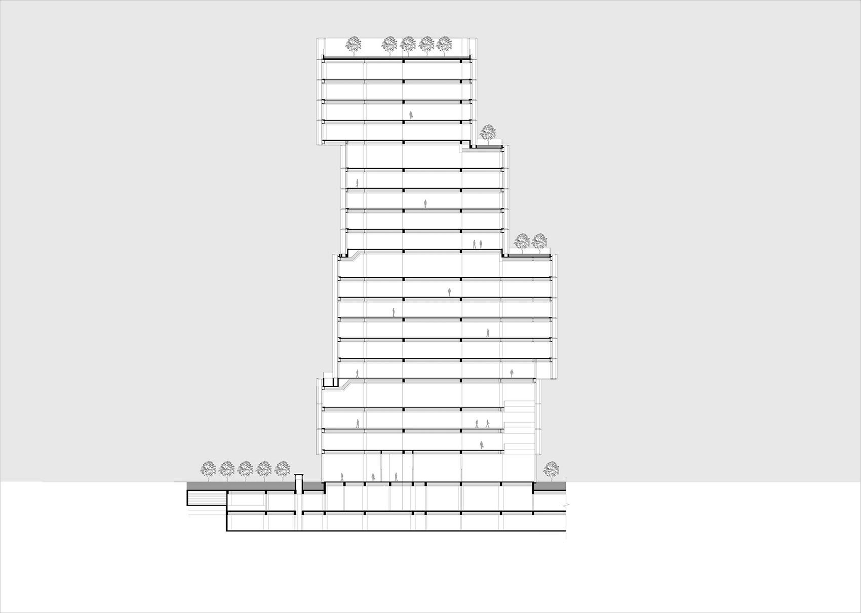 Modular Garden – Smart New World Innovation Center by gad - 谷德设计网