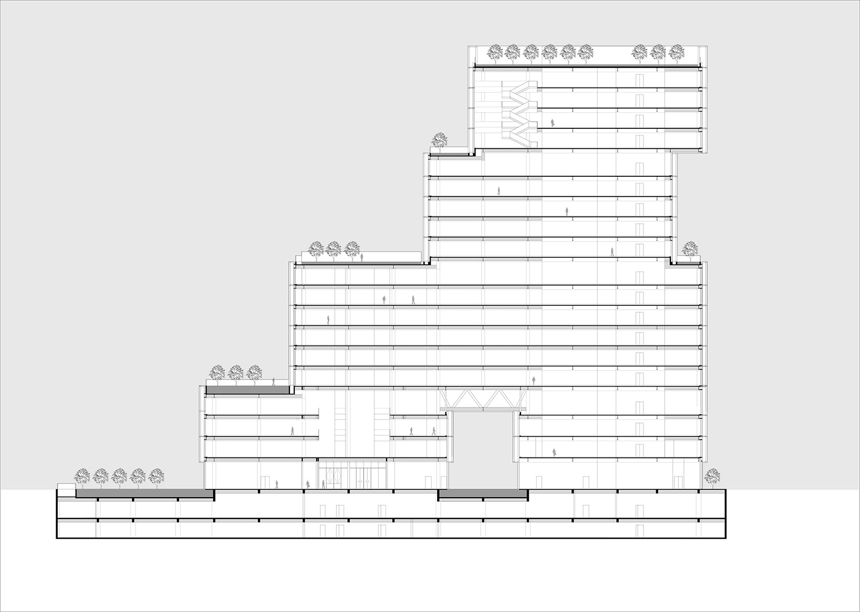Modular Garden – Smart New World Innovation Center by gad - 谷德设计网