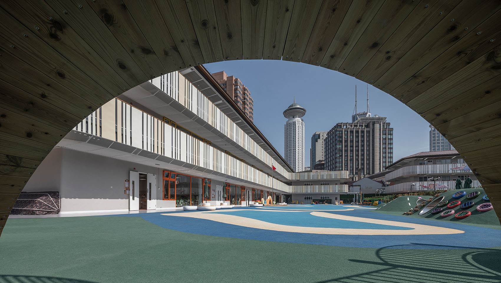 Shanghai Temporary School Compound In Tongfuli Plot by Institute of ...