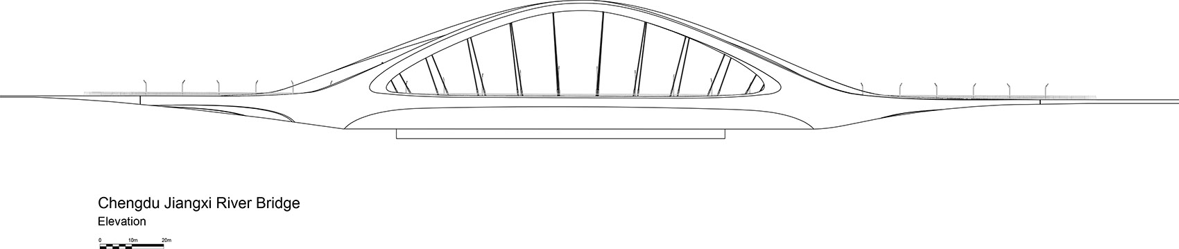 Jiangxi River Bridge by Zaha Hadid Architects - 谷德设计网