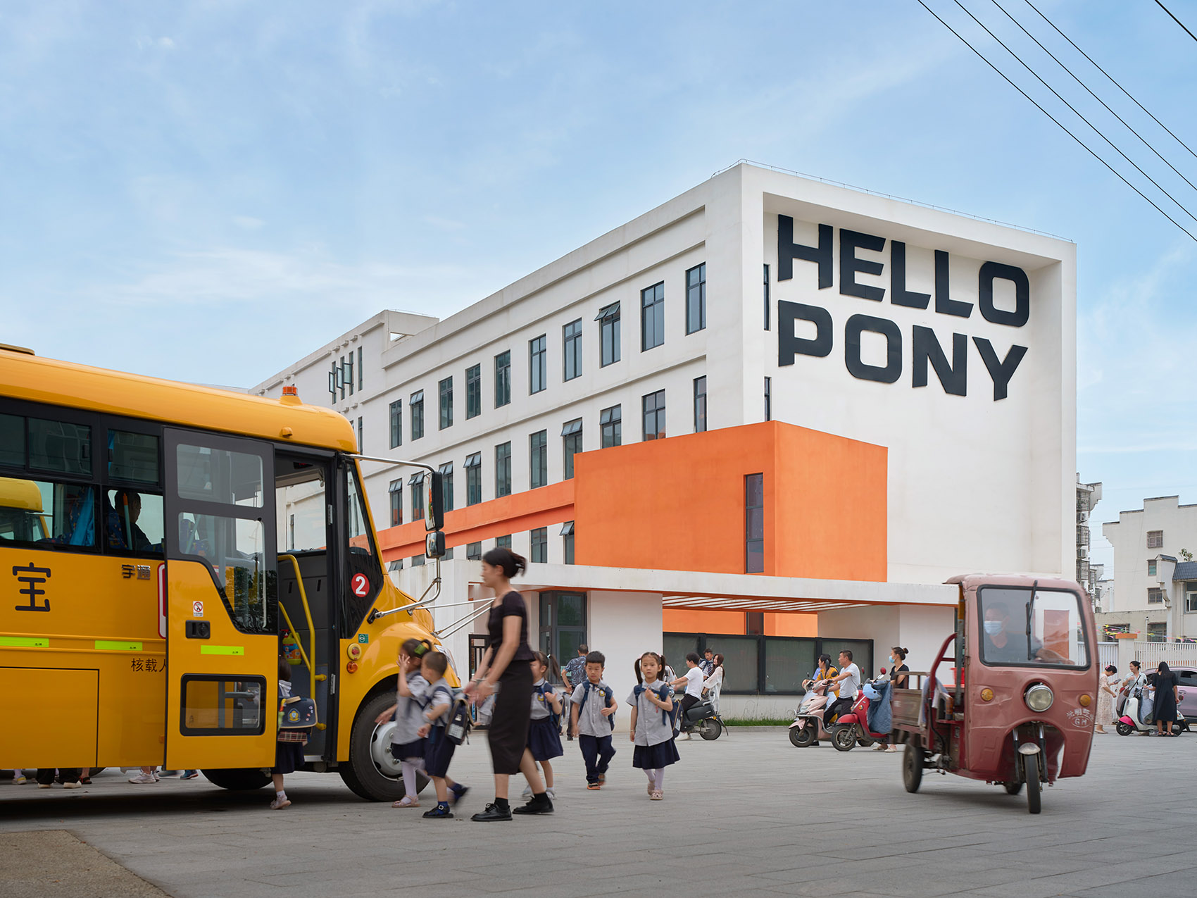 New School in the County, China by L&M Design Lab - 谷德设计网