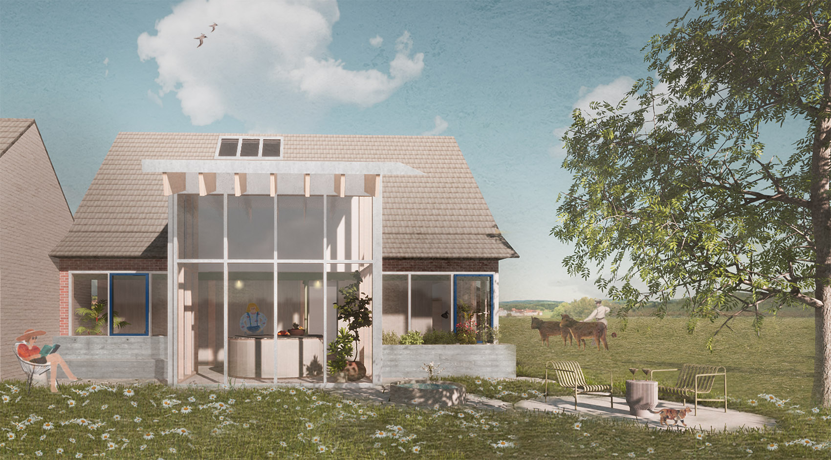 TOTAL RENOVATION 90’S HOUSE by Objekt Architecten - 谷德设计网