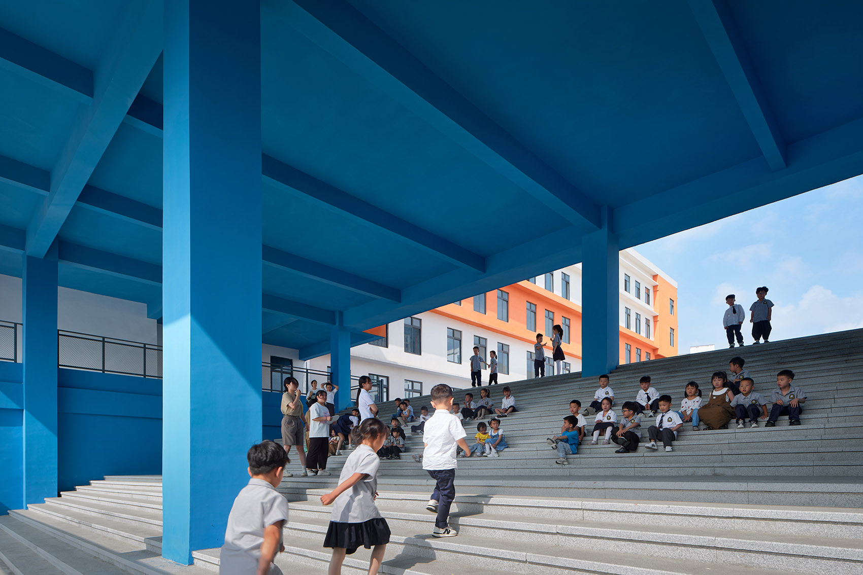 New School in the County, China by L&M Design Lab - 谷德设计网