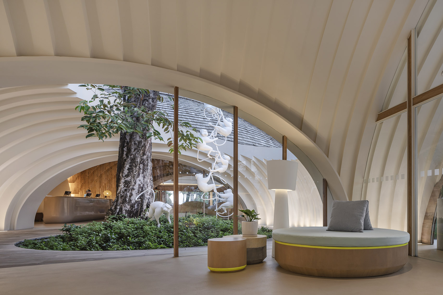 Holiday Inns Samui Lobby by Onion - 谷德设计网