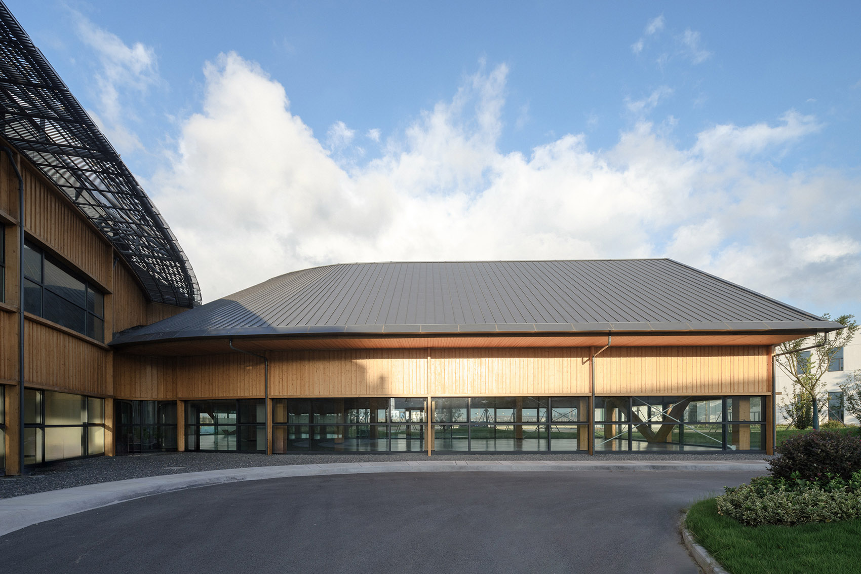 Dafeng Timber Structure Research and Design Center by CATS - 谷德设计网