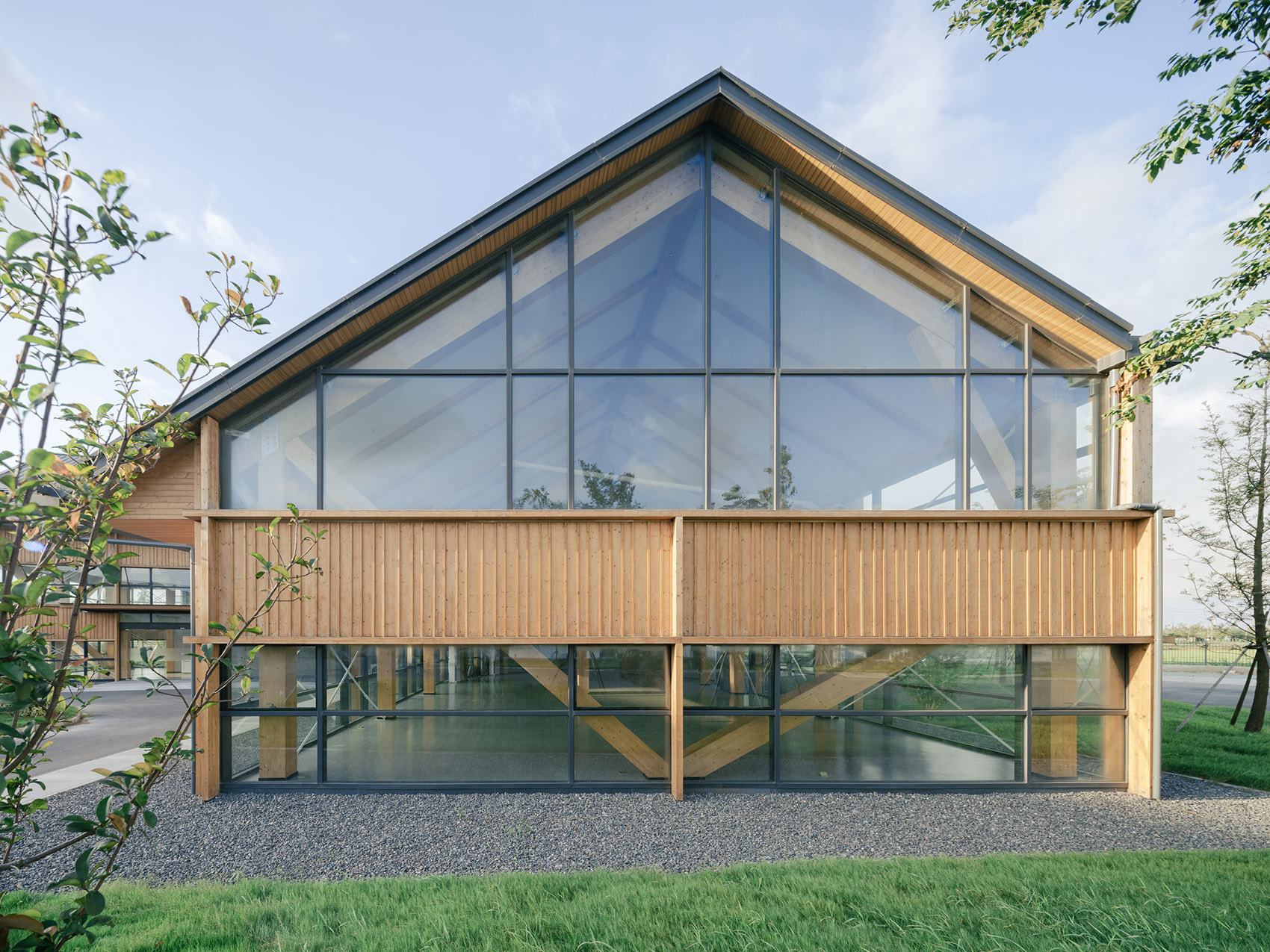 Dafeng Timber Structure Research and Design Center by CATS - 谷德设计网