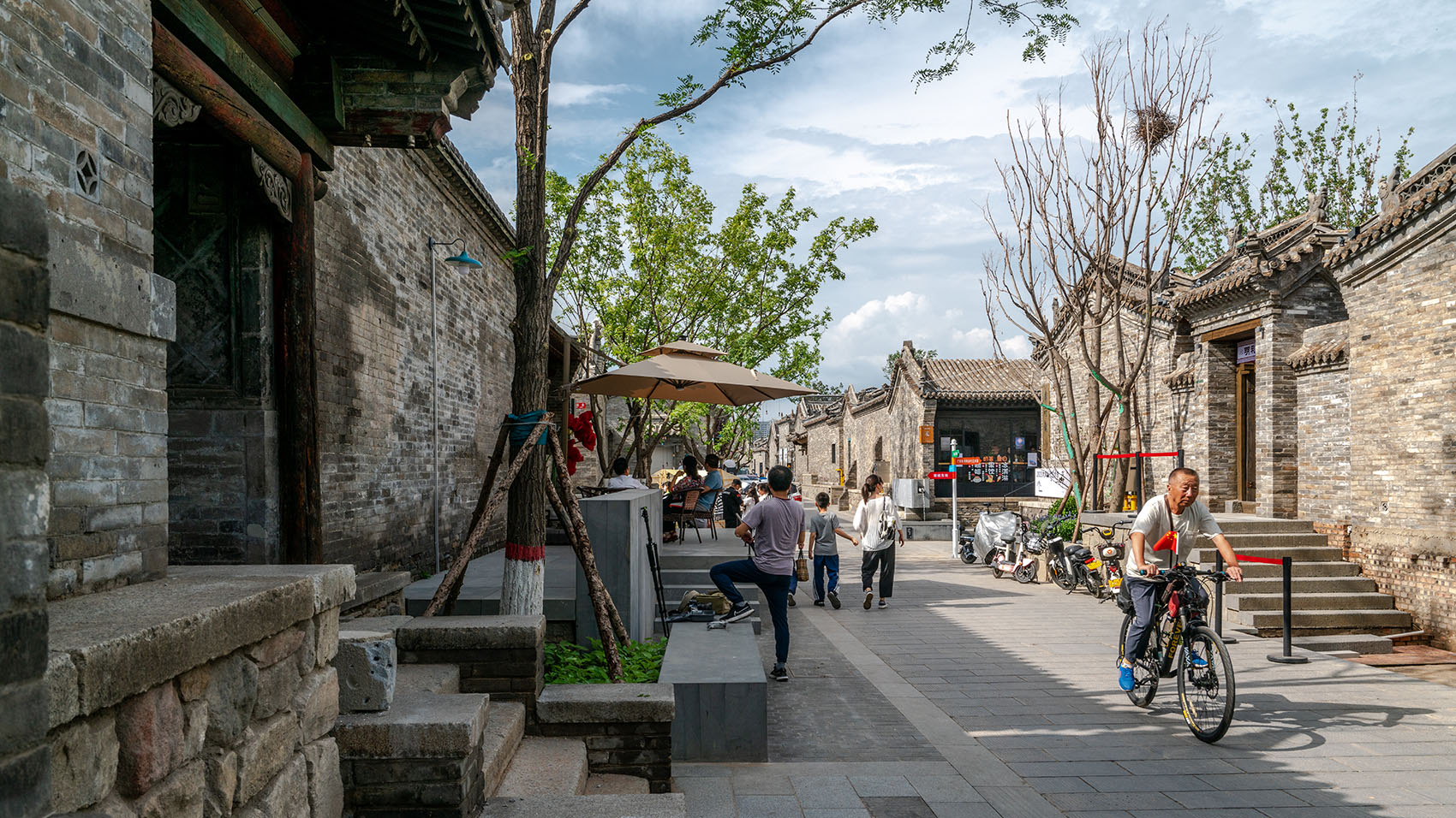 The southeastern district of Datong Ancient City by Xiangjie Design ...