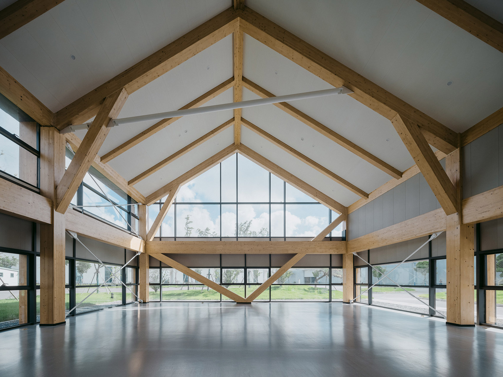 Dafeng Timber Structure Research and Design Center by CATS - 谷德设计网